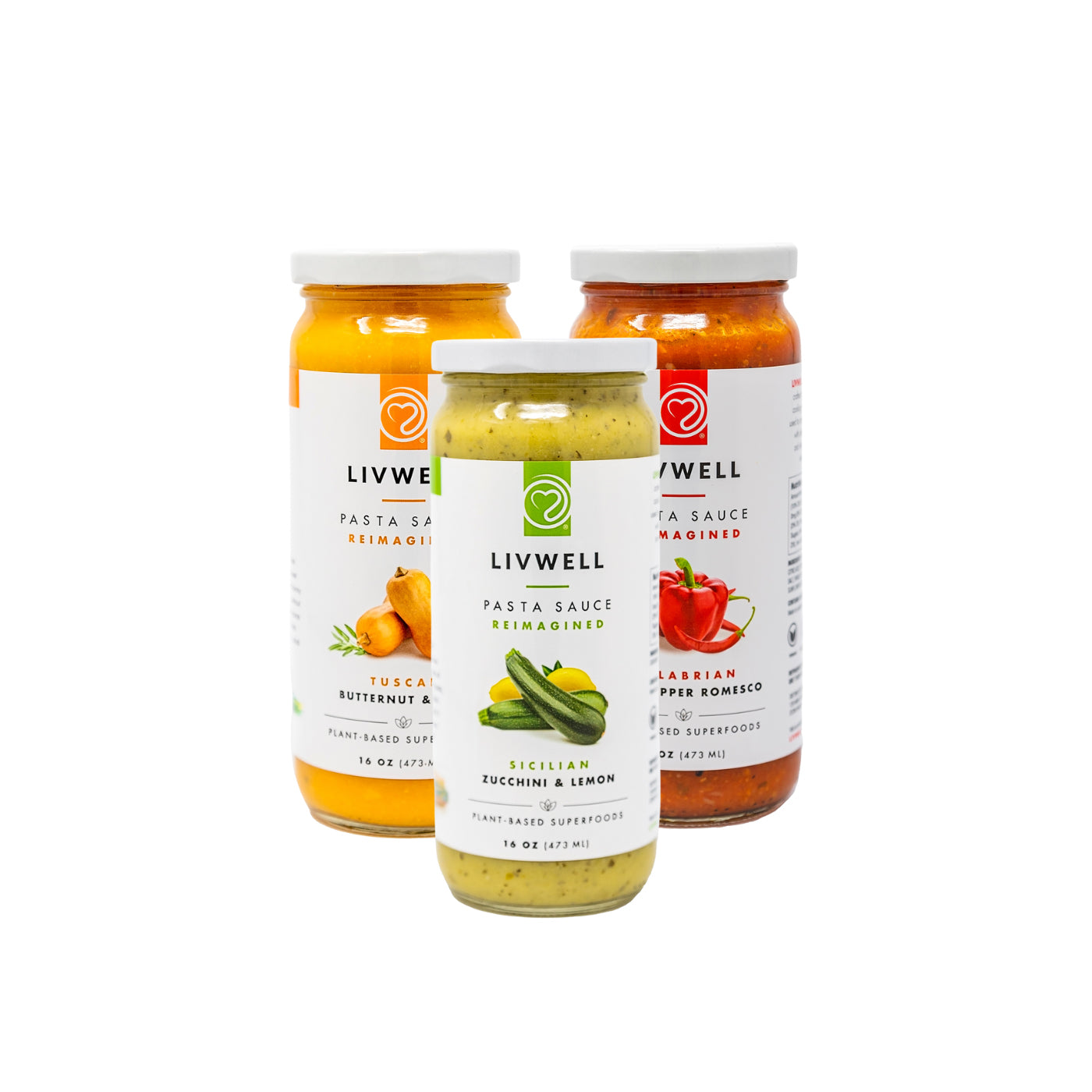 PASTA SAUCES - 3 PACK – LIVWELL
