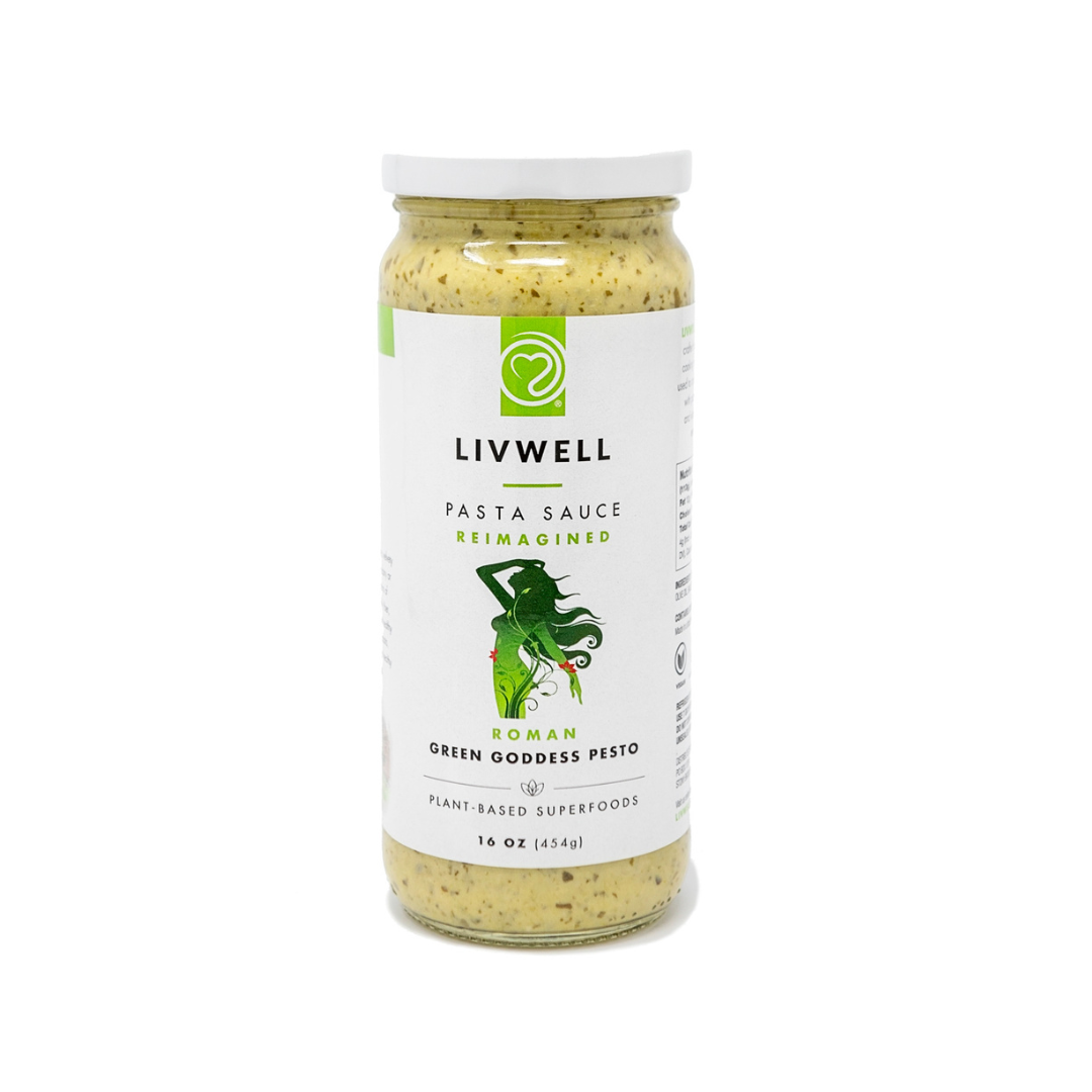 Roman Green Goddess Pesto Pasta Sauce - 6 pack – LIVWELL