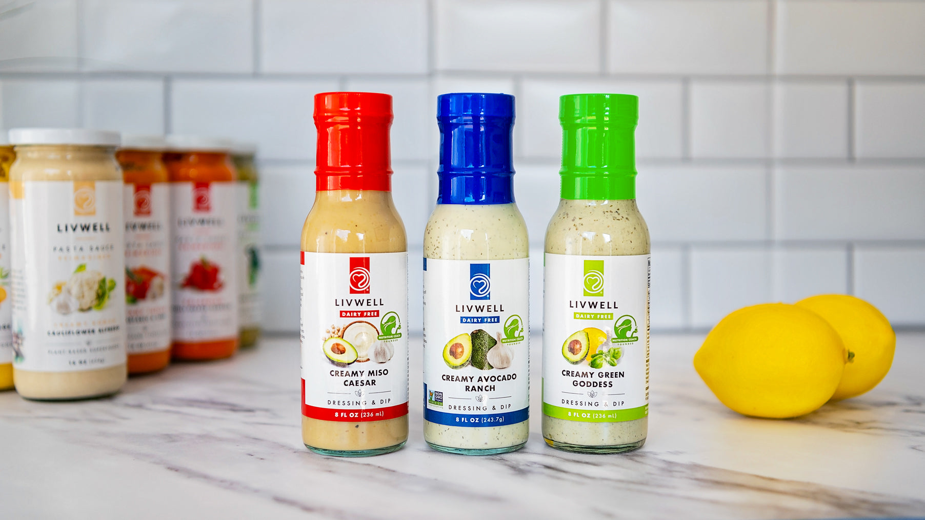 Vegan & Gluten-Free Pasta Sauce & Dressings | LIVWELL Foods
